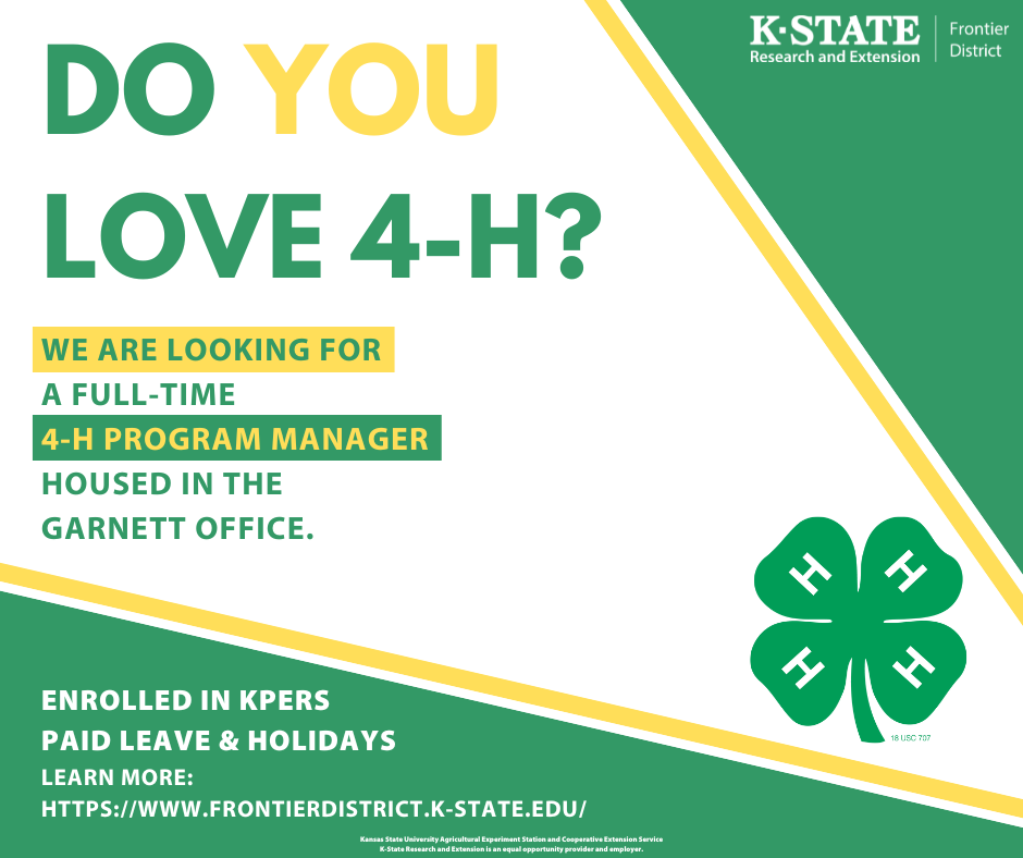 Frontier District Extension Office | Research and Extension | Kansas ...